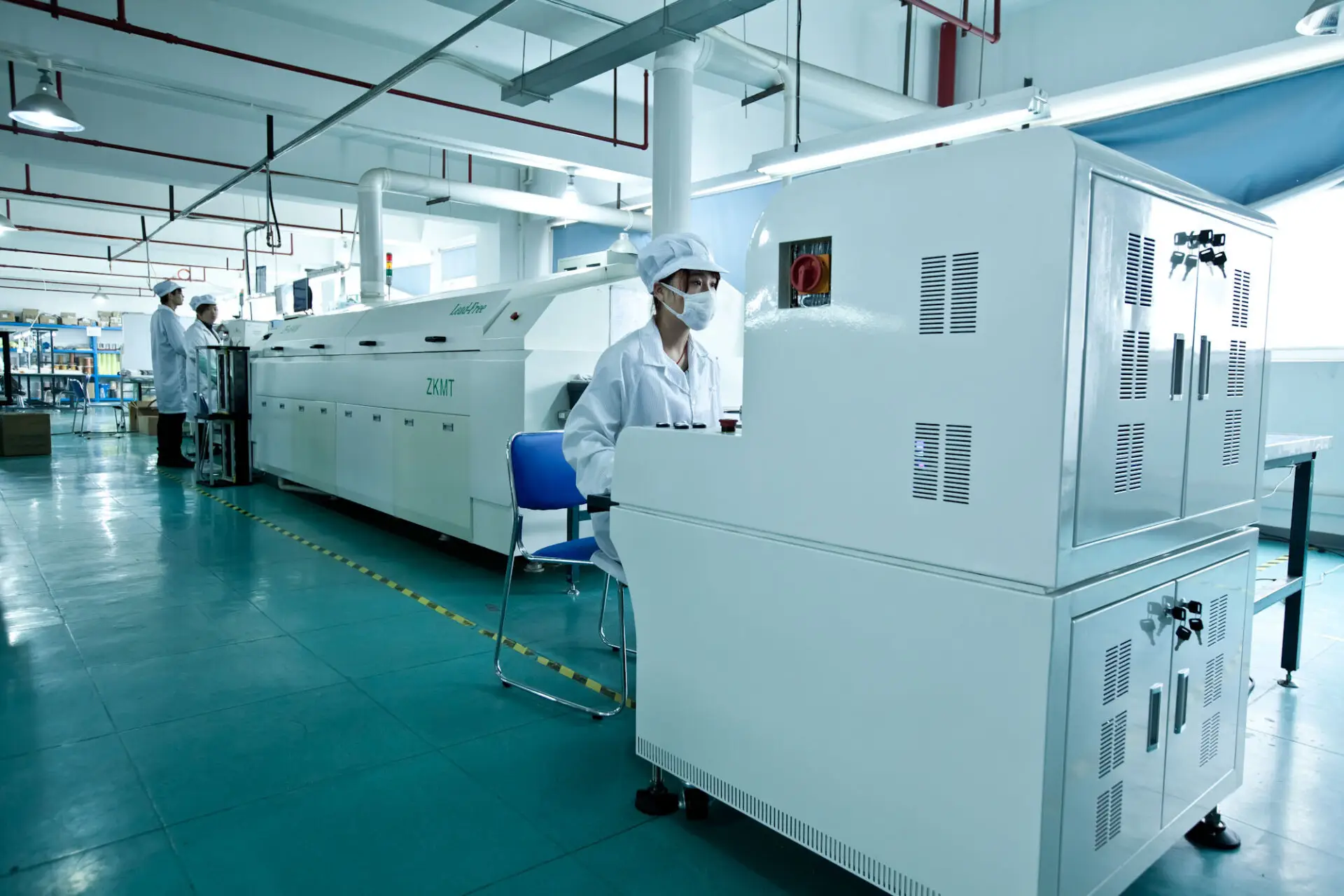 New SMD production line at our Shanghai factory - TPS